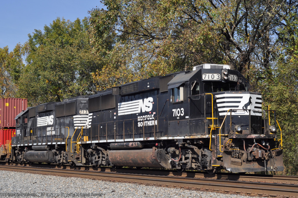 NS 7103 South On Stand By At Parrott St